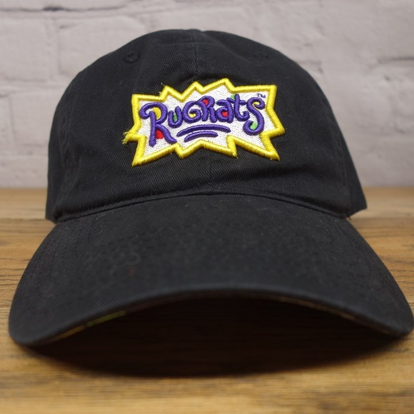 Nickelodeon | Accessories | Rugrats Nickelodeon Adjustable Black Hat ...